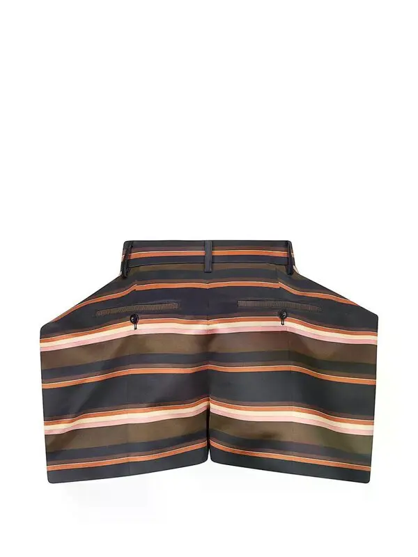 Sacai Horizontal-stripe Shorts