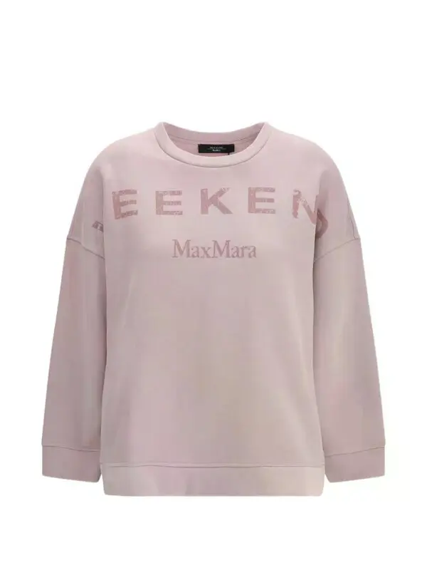 Max Mara Logo-print Crew-neck Sweatshirt