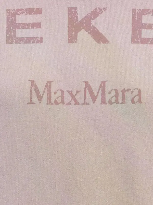 Max Mara Logo-print Crew-neck Sweatshirt