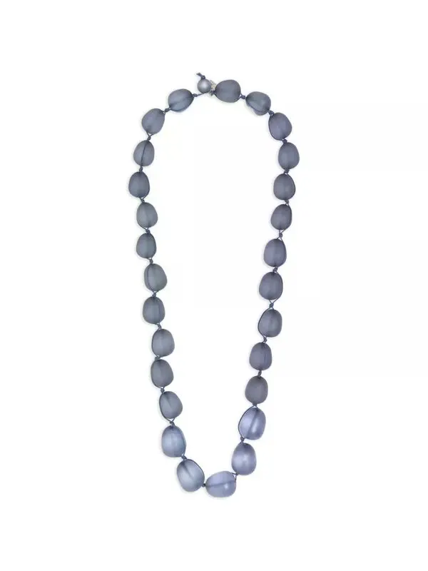 Emporio Armani Beaded Necklace - Blue