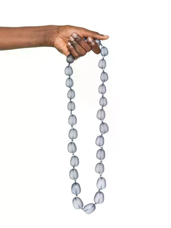 Emporio Armani Beaded Necklace - Blue