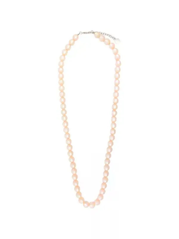 Emporio Armani Beaded Necklace - Neutrals