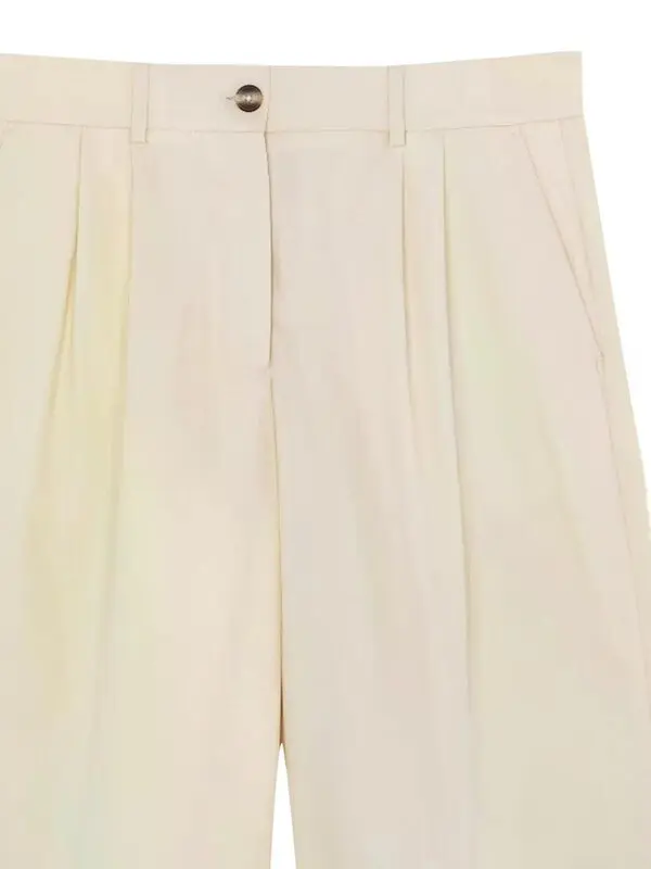 Eric Bompard Pleated Bermuda Shorts