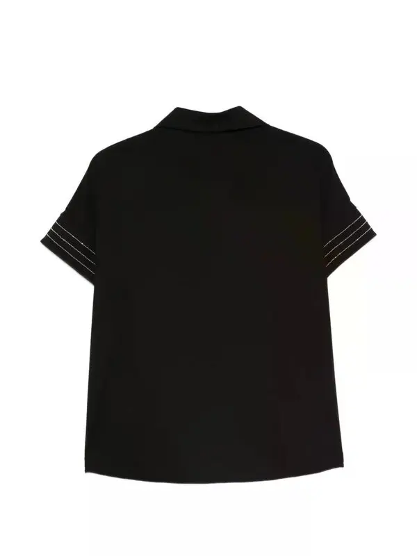 D.exterior Short-sleeved Top