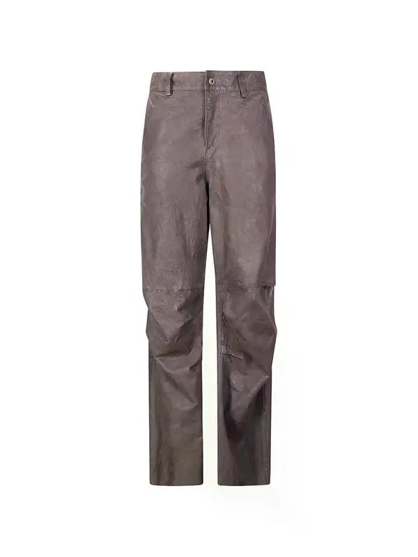 SALVATORE SANTORO Panelled Trousers - Brown