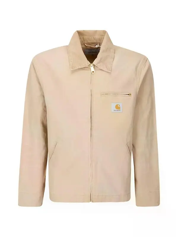 Carhartt Work In Progress Corduroy Collar Canvas Jacket - Neutrals