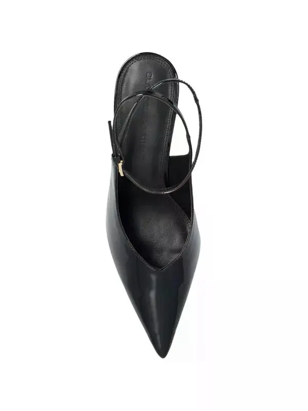 BLACK SUEDE STUDIO 70mm Eliana Pumps