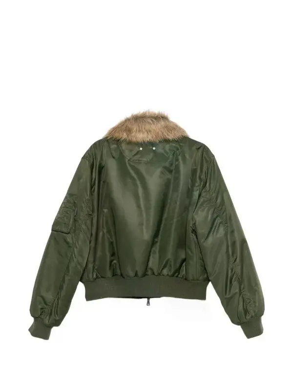 Andersson Bell Fur Collar Bomber Jacket