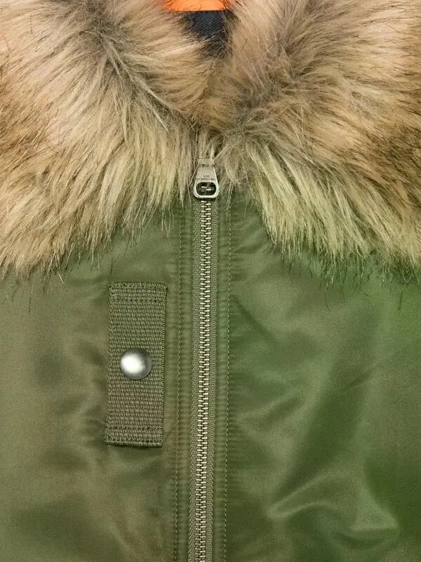 Andersson Bell Fur Collar Bomber Jacket