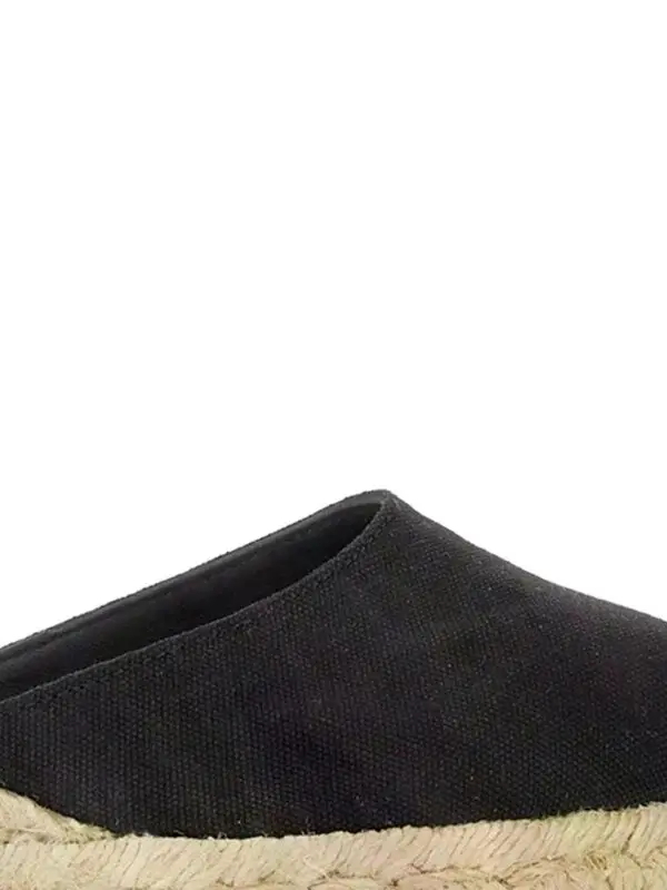 CastaÑer Carina Tie-fastening Espadrille - Black