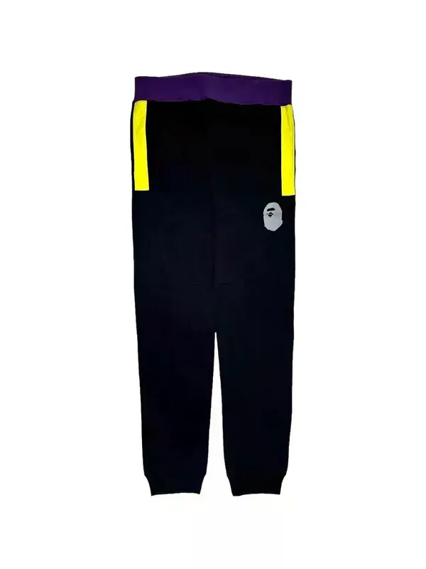 A BATHING APE Colour-block Sweatpants - Black