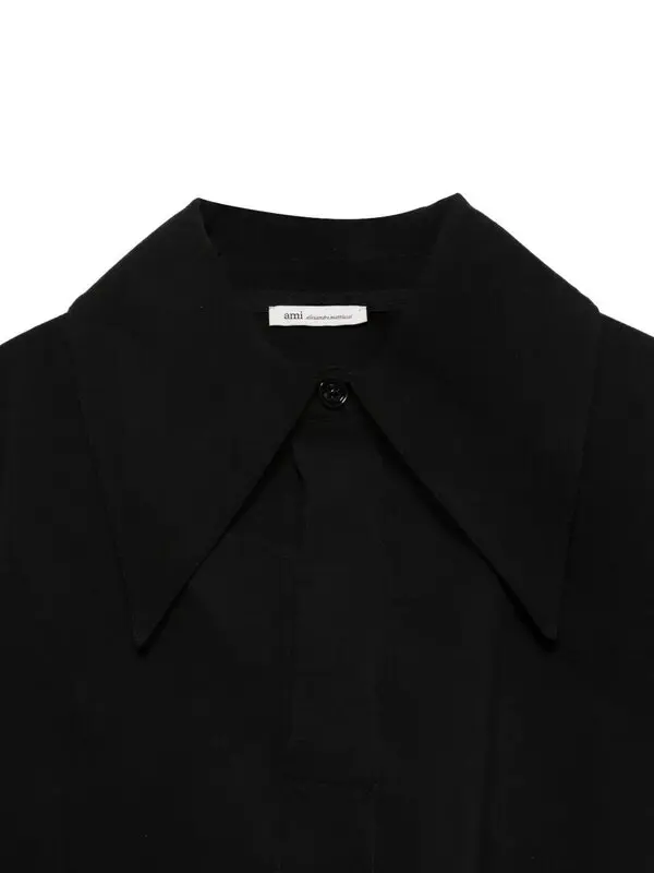 AMI Paris Short-sleeve Polo Top
