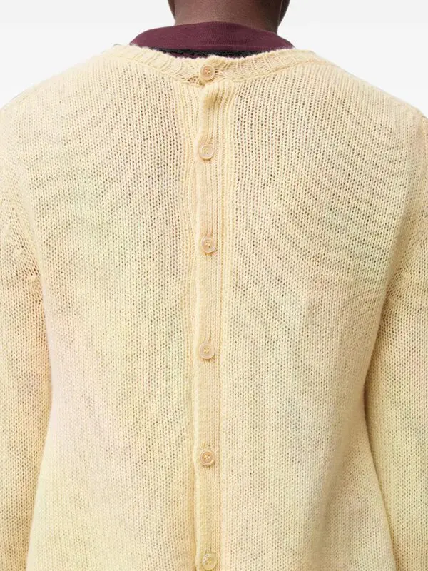 Loewe Logo Cashmere Sweater - Neutrals