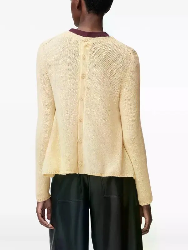 Loewe Logo Cashmere Sweater - Neutrals