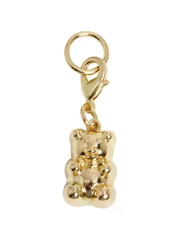 LANCEL Multicharm Bear Keyring - Gold