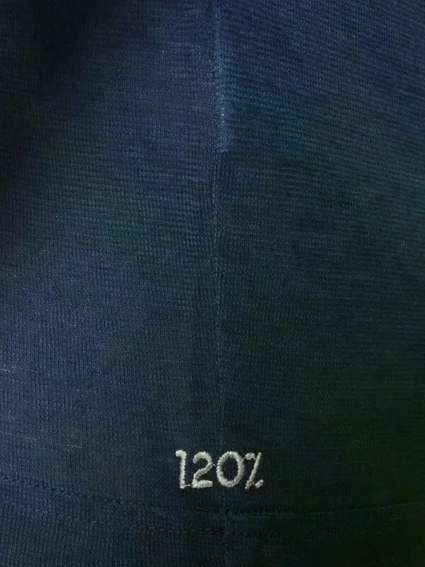 120% Lino Short-sleeve T-shirt - Blue