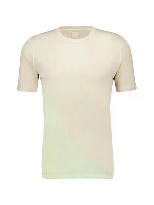 120% Lino Round-neck T-shirt - Neutrals