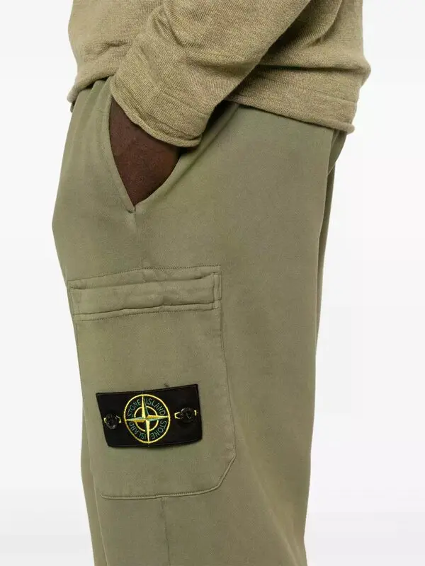 Stone Island Drawstring Cargo Trousers
