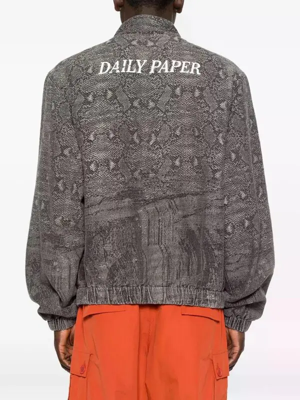 DAILY PAPER Patterned Zip Jacket