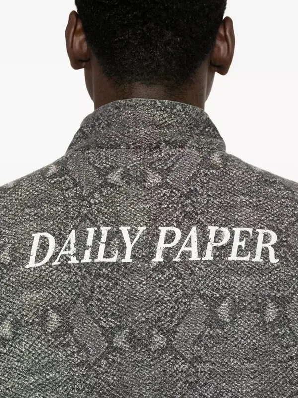 DAILY PAPER Patterned Zip Jacket