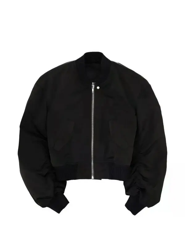 Rick Owens Zip-fastening Ribbed Bomber Jacket