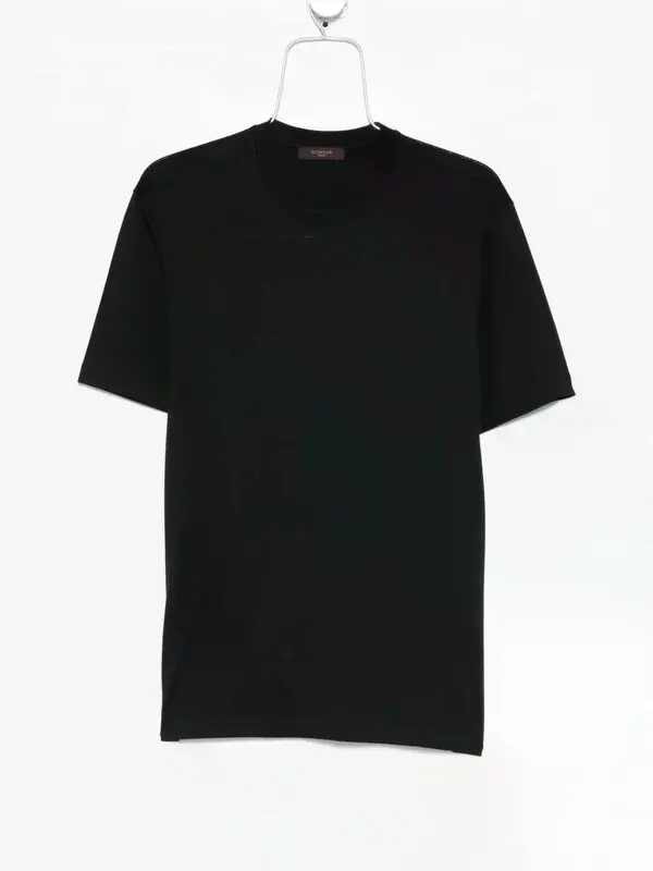 ZANONE Crew-neck T-shirt - Black