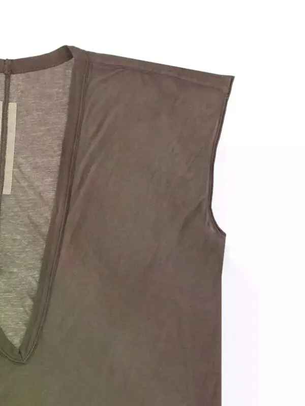 Rick Owens Dylan Sleeveless T-shirt - Brown