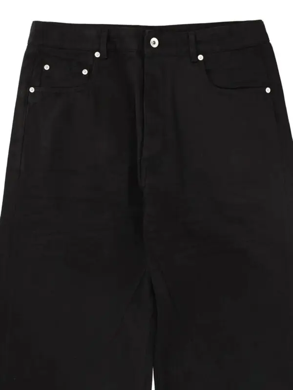 Rick Owens Button-fastening Cotton Jeans