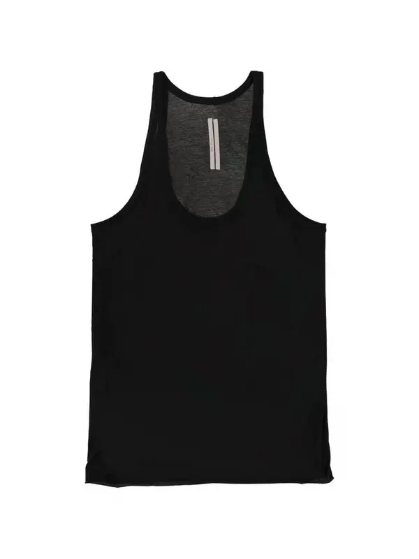 Rick Owens Scoop Neck Tank Top - Black