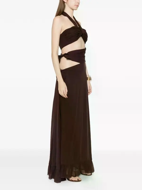 Raquel Diniz Teresa Cut-out Maxi Dress