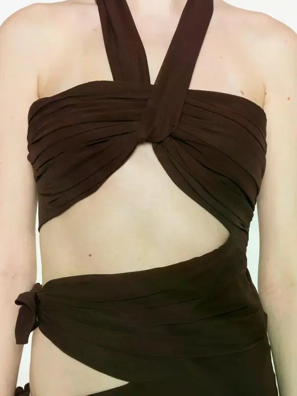 Raquel Diniz Teresa Cut-out Maxi Dress