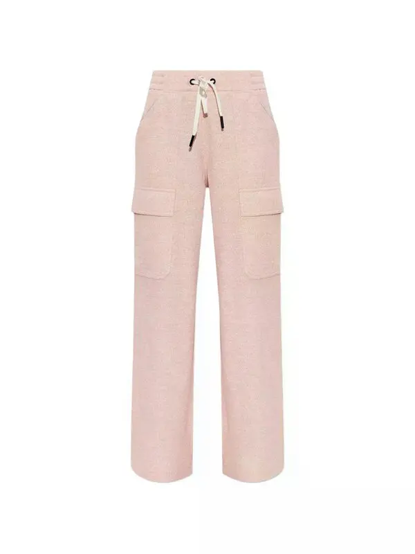 Moncler Drawstring Cargo Trousers - Pink