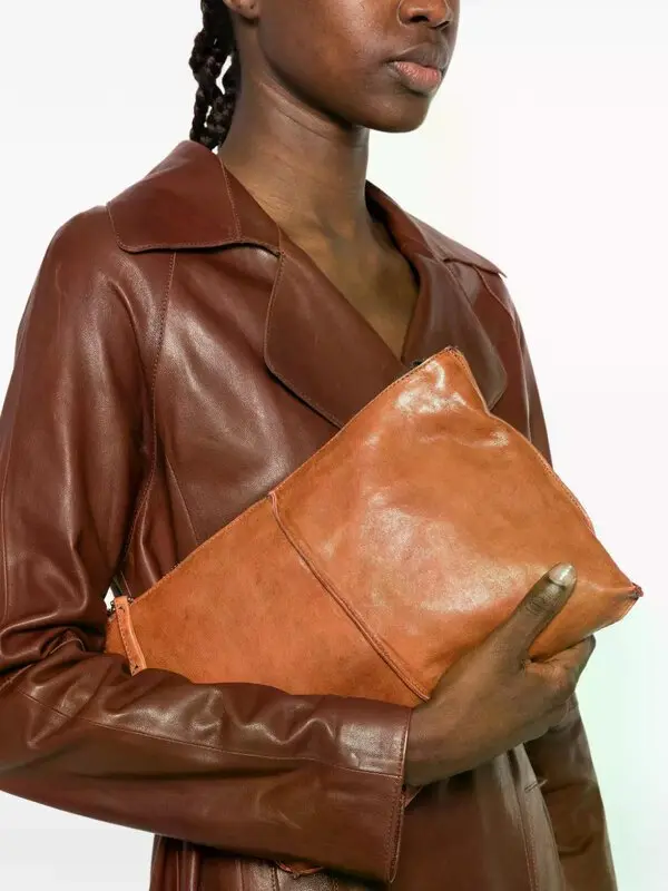 SOMMET Leather Clutch Bag