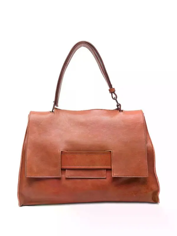 SOMMET My Way Flap-top Leather Shoulder Bag - Brown