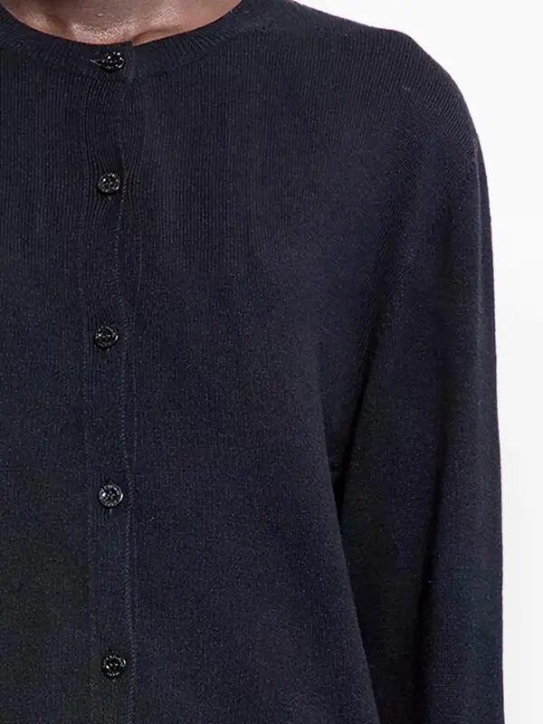 Saint Laurent Cassandre Wool Cardigan