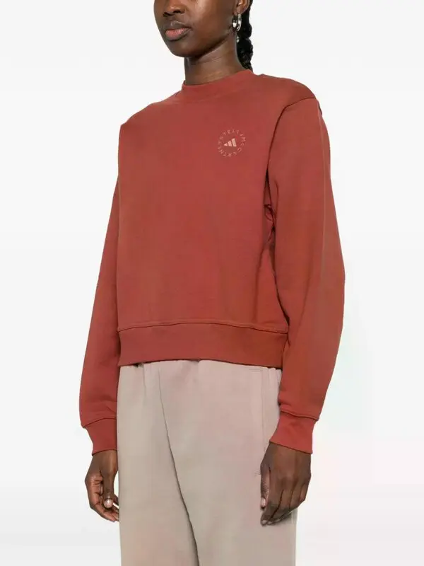 Adidas By Stella McCartney Logo-detail Sweatshirt - Red