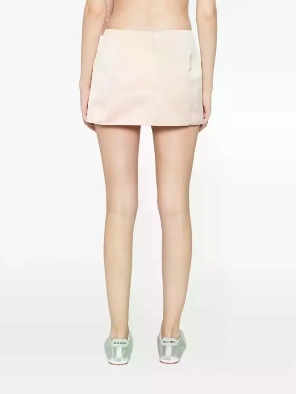 ALFIE Valetta Flap-pocket Mini Skirt - Pink