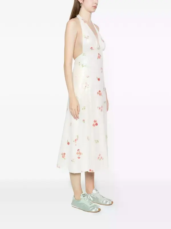 ALFIE Lilly Sequin-embellished Midi Dress