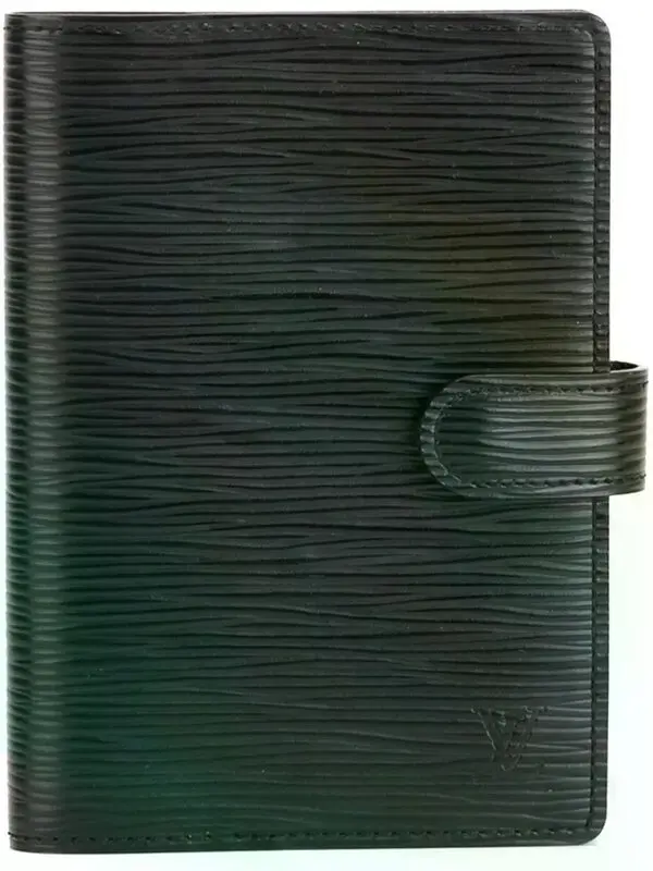 LOUIS VUITTON Foldover Top Diary - Black