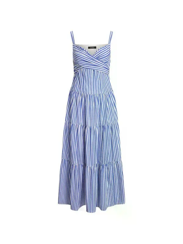 Ralph Lauren Striped Dress - Blue