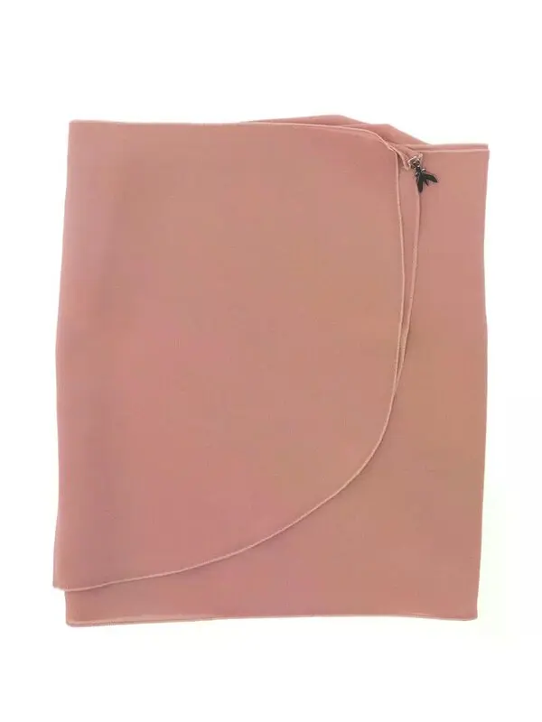 Patrizia Pepe Logo-detail Scarf - Pink