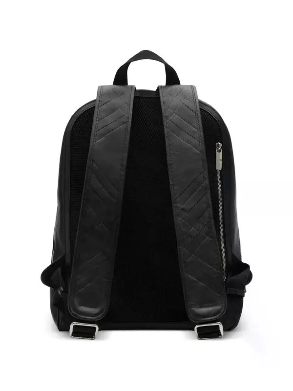 Burberry Embossed Check Backpack