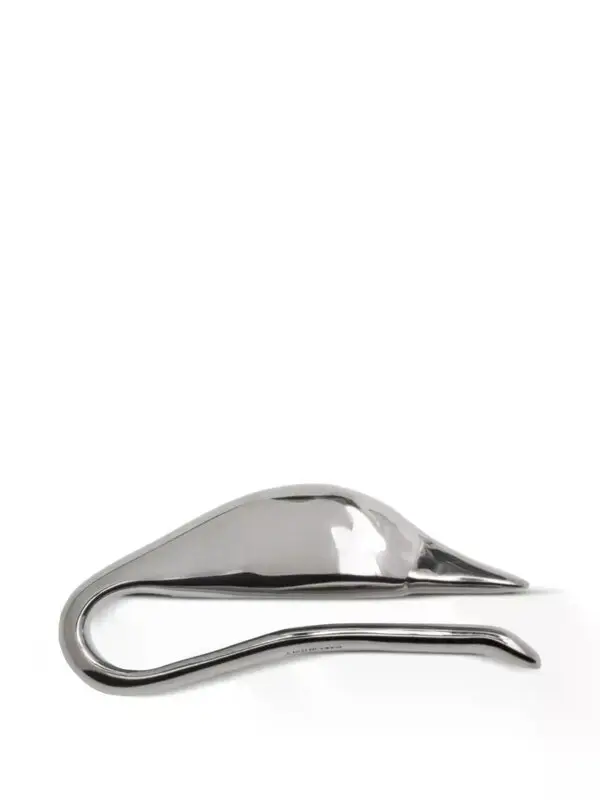 Burberry Duck Tie Bar - Silver