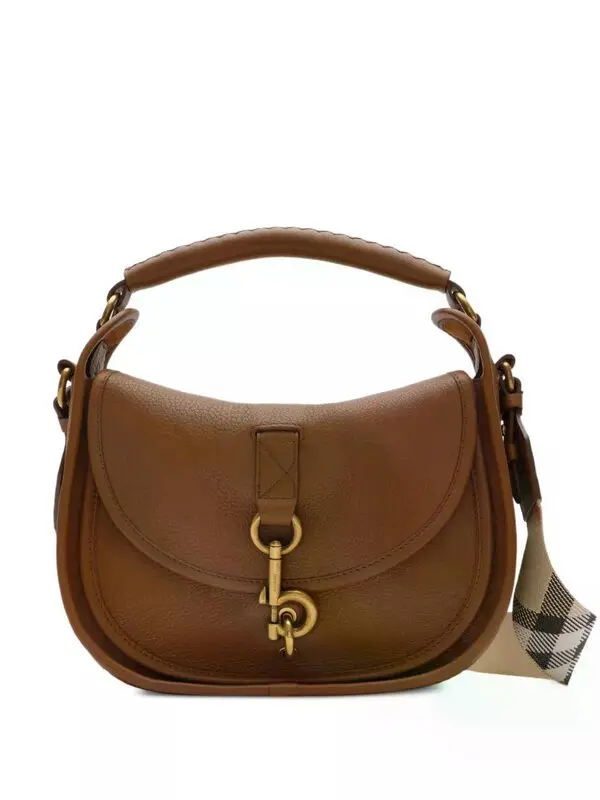 Burberry Small B-clip Messenger Bag - Brown