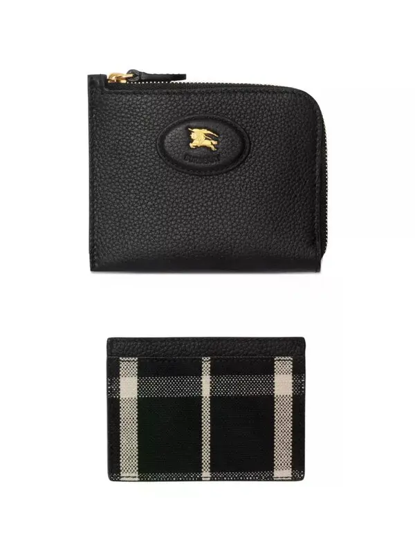 Burberry Bloomsbury Zip Wallet & Cardcase - Black