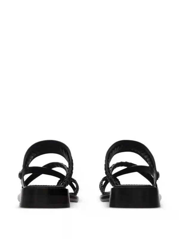 Burberry Baez Leather Sandals