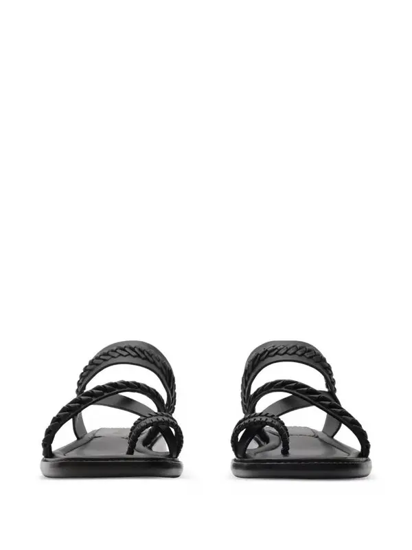 Burberry Baez Leather Sandals
