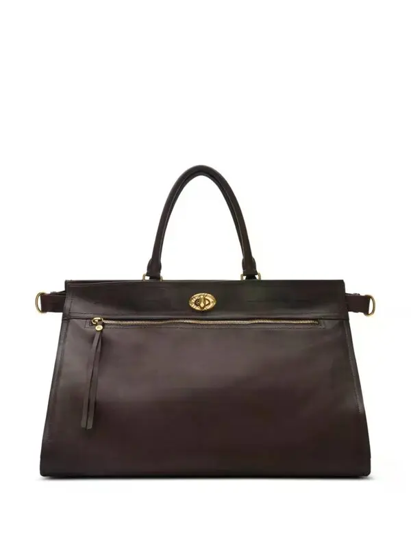 Burberry Extra Large Hampstead Tote - Brown