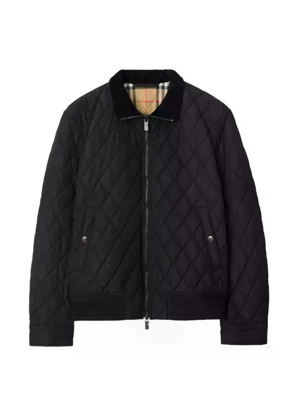 Burberry Quilted Nylon Jacket - Black