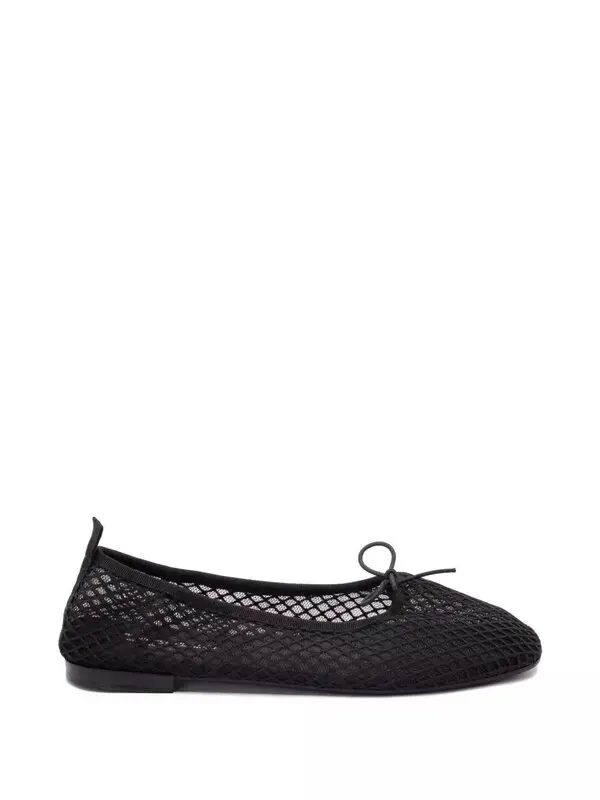 Repetto Garance Mesh Ballet Flats - Black